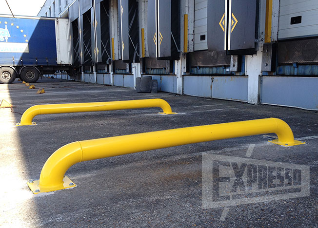 Universal wheel guides GRFI24140 yellow powder coating