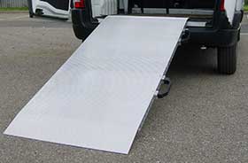 Aluminum folding walk ramp EXPRESSO