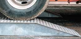 Truck wheel risers - Aluminium wheel risers